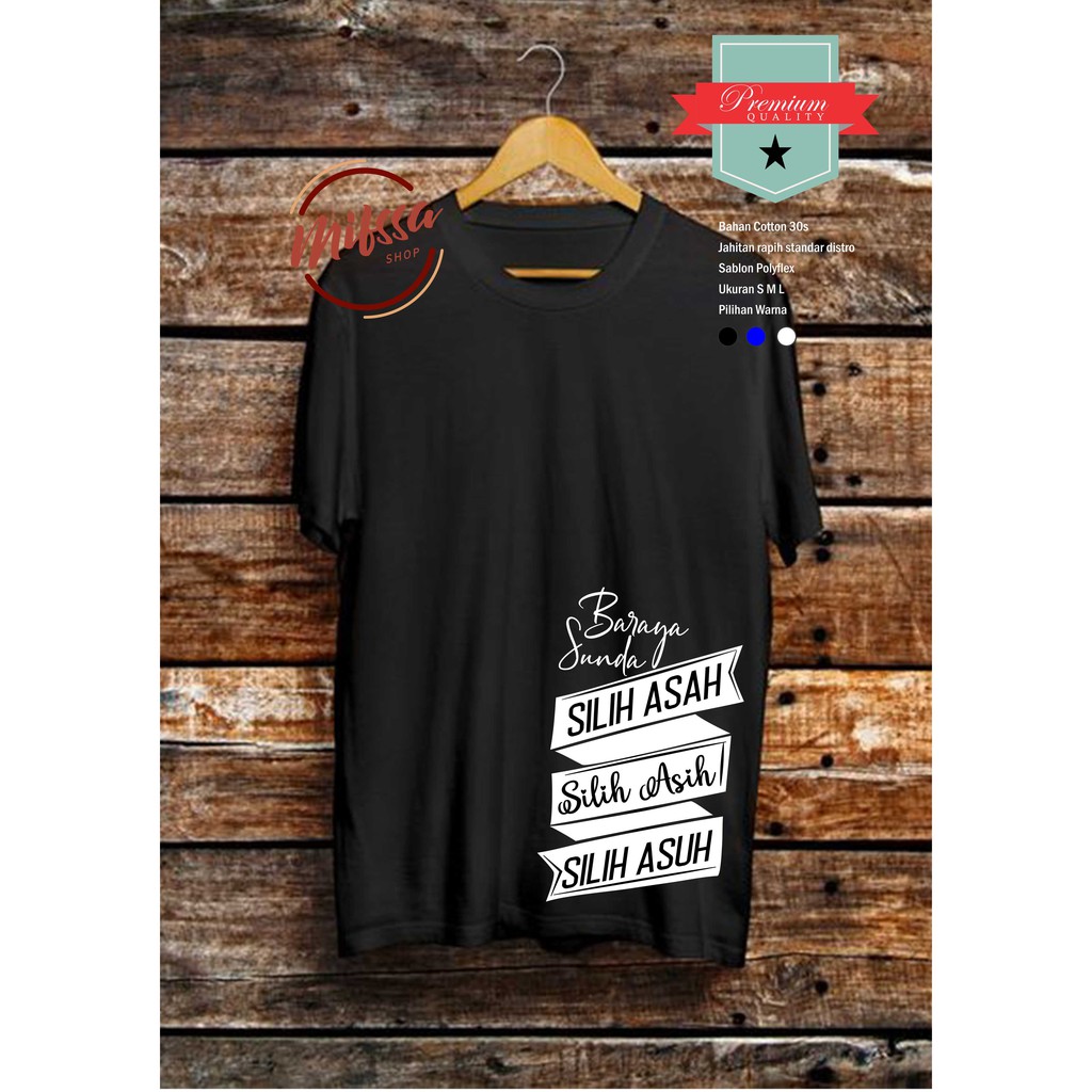 Jual kaos sunda keren baraya sunda | Shopee Indonesia