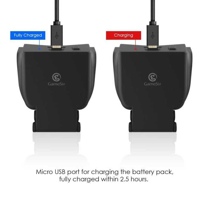 Jual Gamesir Ps4 Controller Battery Pack Shopee Indonesia