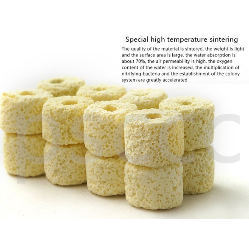 Jual BIORING KUNING PENURUN PH ECERAN / BIO RING KUNING PENURUN PH ...