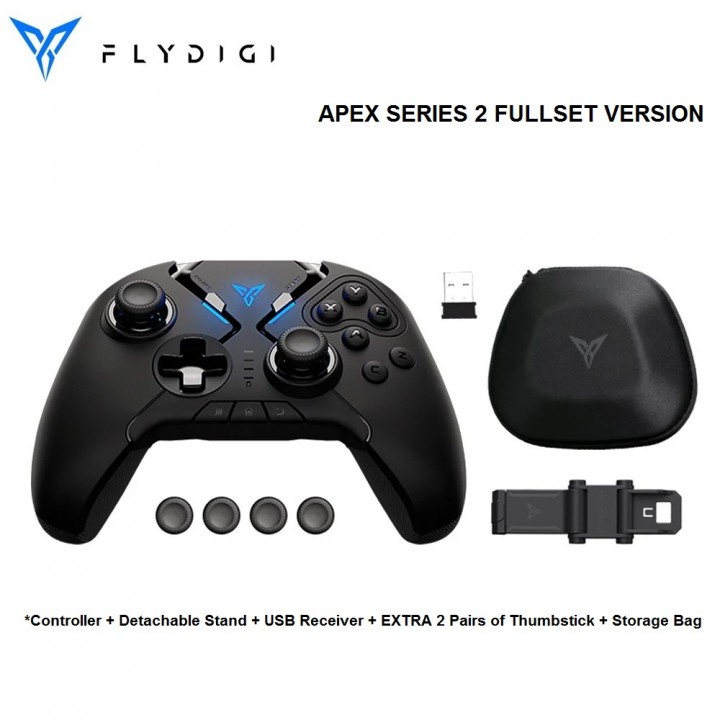 Jual FLYDIGI APEX 2 FULLSET - Multi-Platform Gamepad Wireless Bluetooth ...