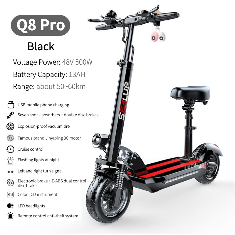 Jual Scooter Listrik Q8 / Sepeda Listrik / Skuter Elektrik / Sekuter ...