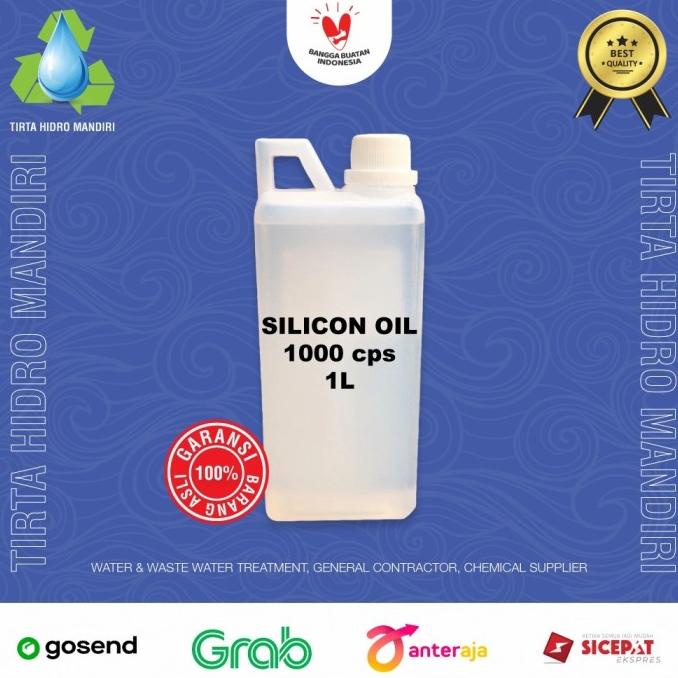 Jual MINYAK SILIKON/ SILIKON OIL 1000 CPS/PELUMAS TREADMIL 1 LITER | Shopee Indonesia