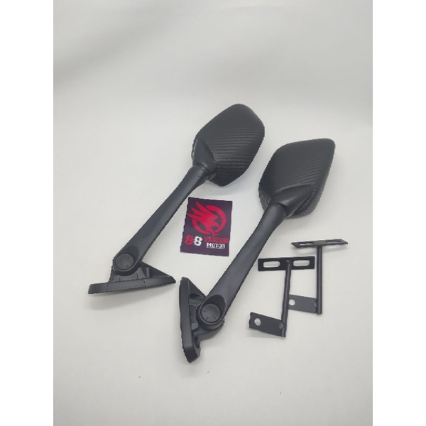 Jual Spion R25 Carbon Panjang - Spion R25 - R15 - NMAX | Shopee Indonesia