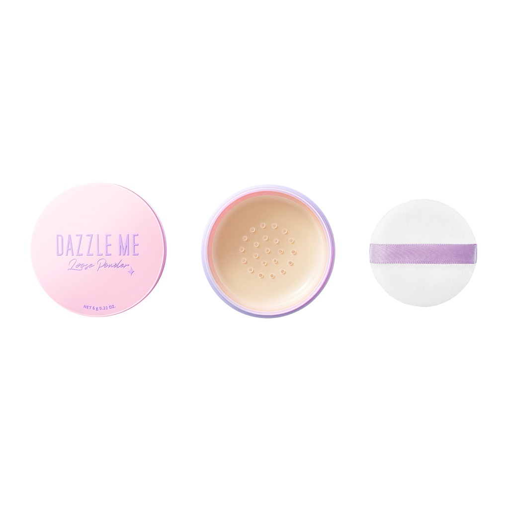 Jual DAZZLE ME Always Setting Loose Powder BPOM | Soft Smooth Long ...