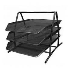 Jual ELEVATED TRAY RAK KERTAS DOKUMEN 3 SUSUN LETTER TRAY PAPER TRAY ...