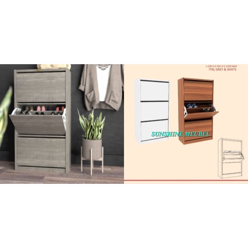 Jual RAK SEPATU MINIMALIS/RAK SEPATU PUTIH/RAK SEPATU ANAK KOS | Shopee ...