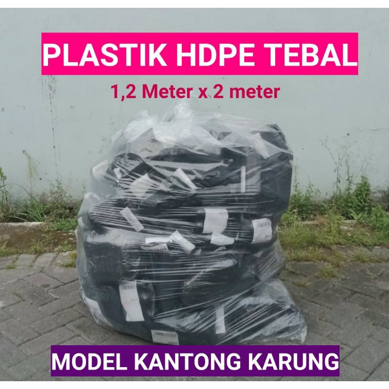 Jual Plastik Super Besar Wadah Paket | Karung Bening Transparan ...