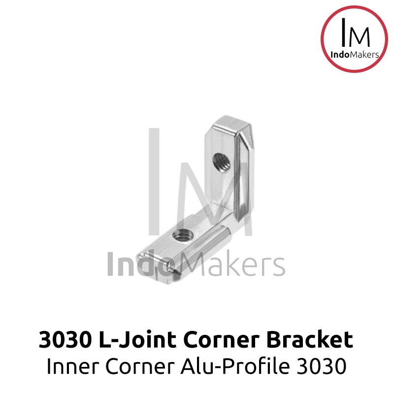 Jual 3030 L-Slot Corner / Inner L-Joint Corner Bracket | Shopee Indonesia
