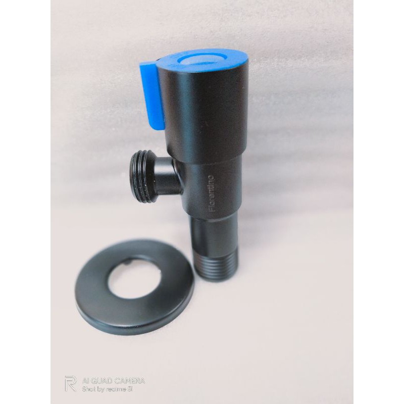 Jual Stop Kran Stainless 304 BLACK Single - Keran air Shower kran Hitam ...
