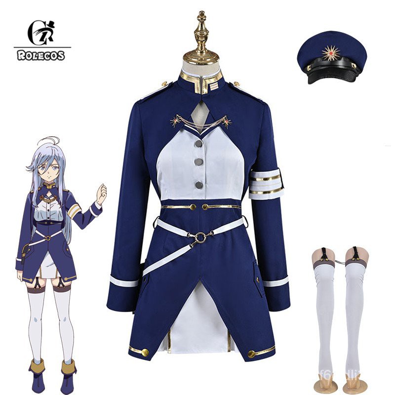 Jual Anime Eighty Six Cosplay Costume 86 Vladilena Milize Cosplay ...