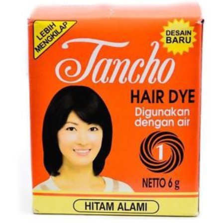 Jual SEMIR TANCHO HAIR DYE 6 GRAM TANCO BUBUK CAT PIKOK PENGHITAM ...