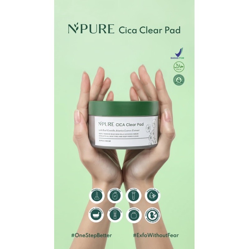 Jual Npure Cica Clear Pads (fullsize) | Shopee Indonesia