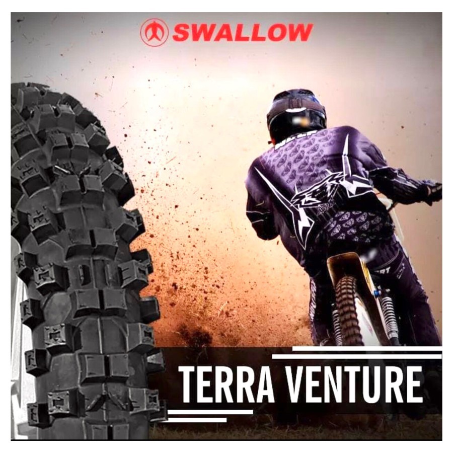 Jual Ban MotoCross Trail Swallow Terra Venture 100/100-18 + 80/100-21 ...