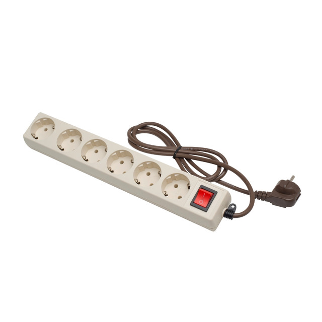 Jual Uticon ST 1682 Stop Kontak 6 Lubang Socket Kabel 1.5 Meter ...