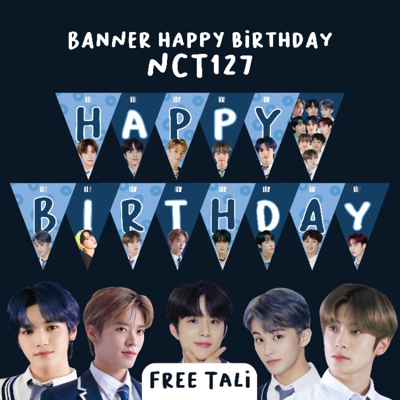 Jual TOPPER CAKE JENO NCT HIASAN KUE HAPPY BIRTHDAY DEKORASI KUE TART ...
