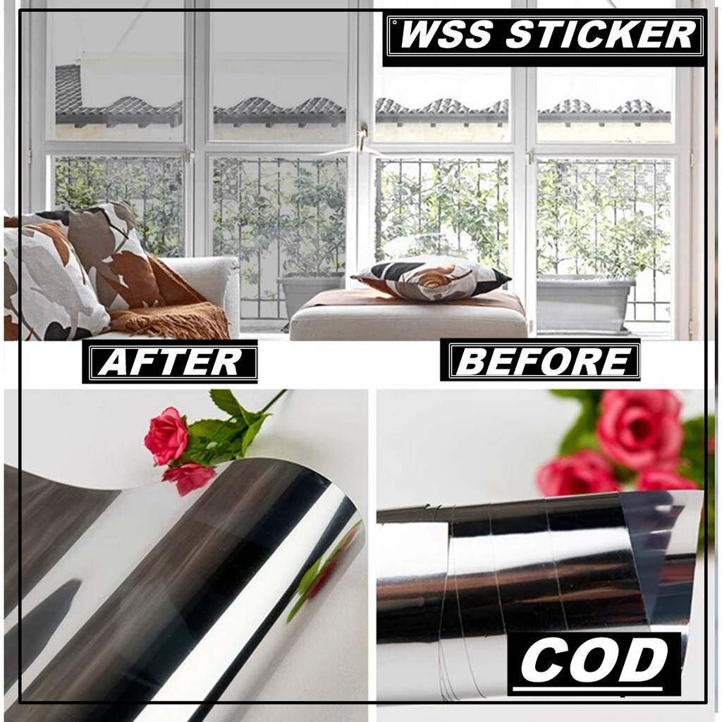 Jual Stiker kaca film one way jendela rumah gedung one way ( Bayar Di ...