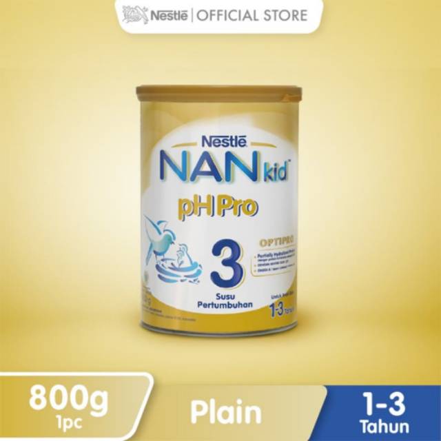 Jual Nestle Nan Kid pH Pro 3 800gr / Nan 3 800gr | Shopee Indonesia
