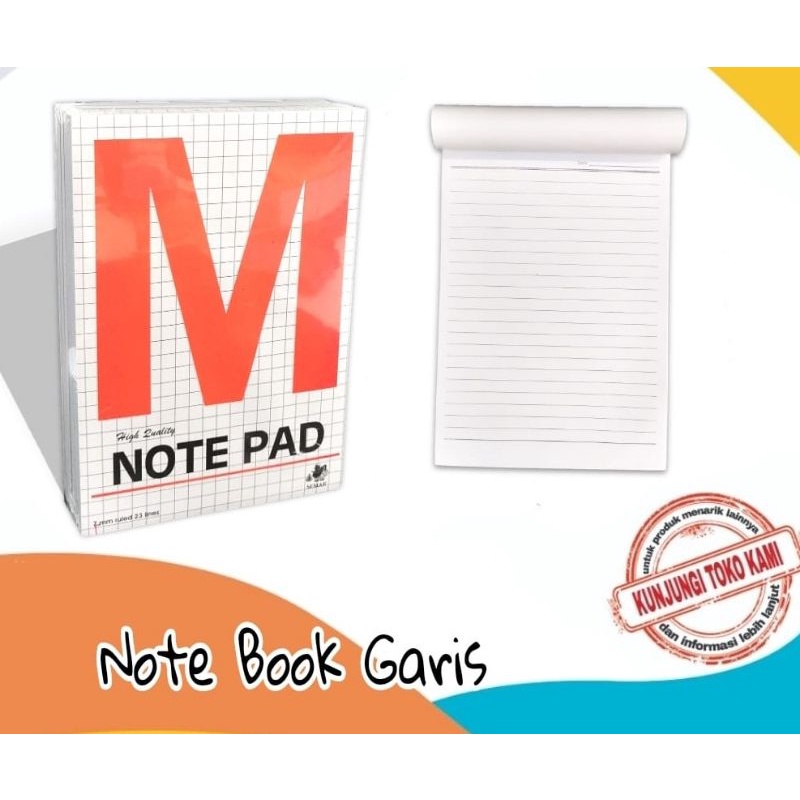 Jual Blok Note Garis ukuran A5 | Shopee Indonesia