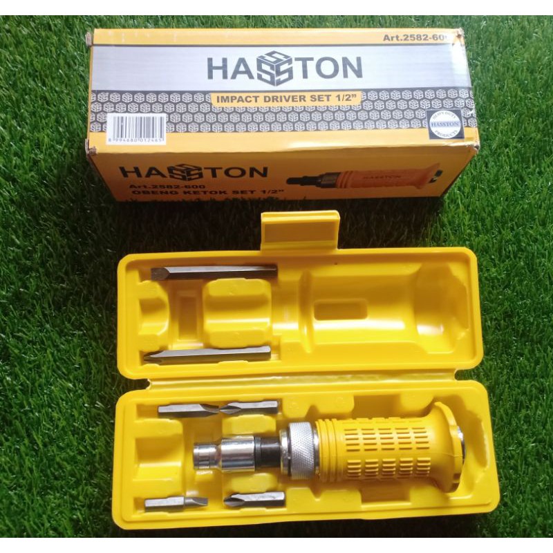 Jual Obeng Ketok Hasston Prohex Set 1/2" (Obeng Dok/Obeng Getok ...