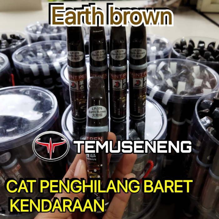 Jual Earth Brown Metalik Coklat Tua Spidol Cat Warna Mobil Motor Anti ...