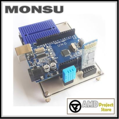 Jual Modul Monitoring Suhu dengan Arduino-DHT Connect Smartphone ...