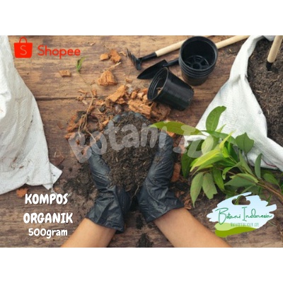 Jual Pupuk Kompos Premium Organik Siap pakai tanah humus subur ...