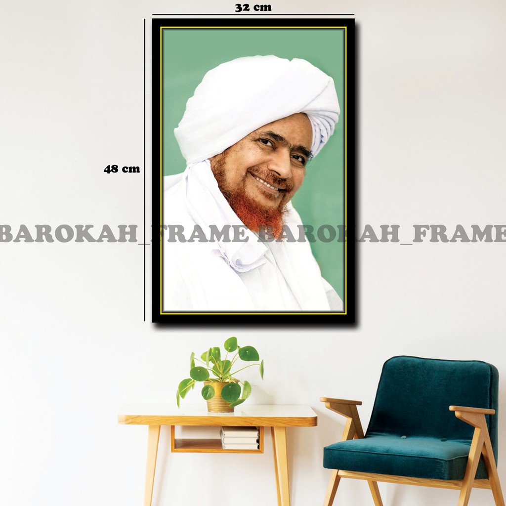 Jual Foto Habib Umar Bin Hafidz Gambar Poster Bingkai 32x48 cm | Shopee ...