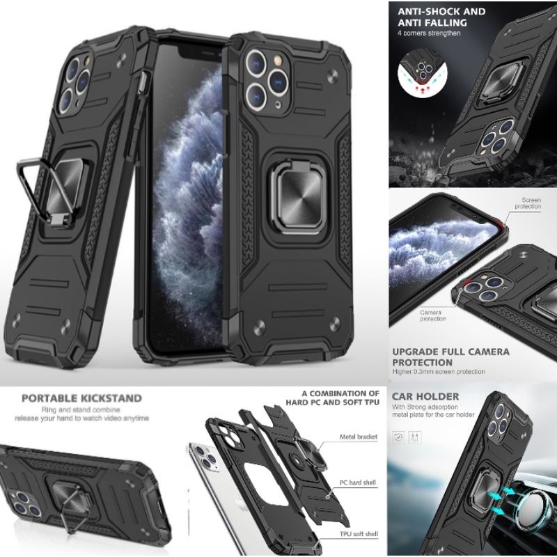 Jual iPhone 12 Pro Max Casing Hardcase Militer Softcase Generation ...