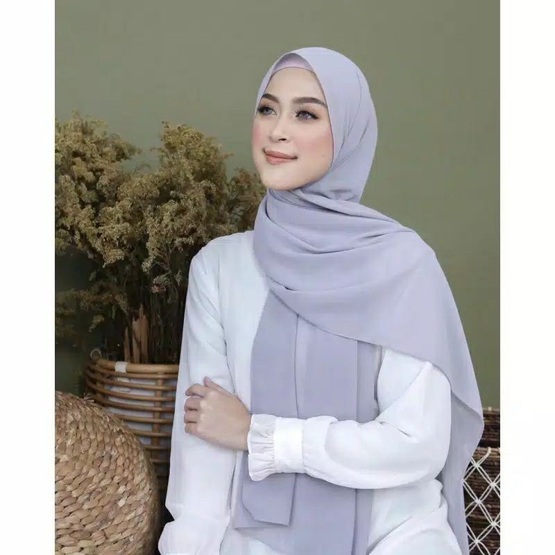 Jual Pasmina Ceruty Babydoll 180 x 75 cm | Shopee Indonesia