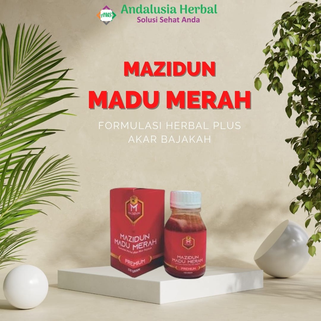 Jual Mazidun Madu Merah - Herbal Plus Akar Bajakah | Shopee Indonesia