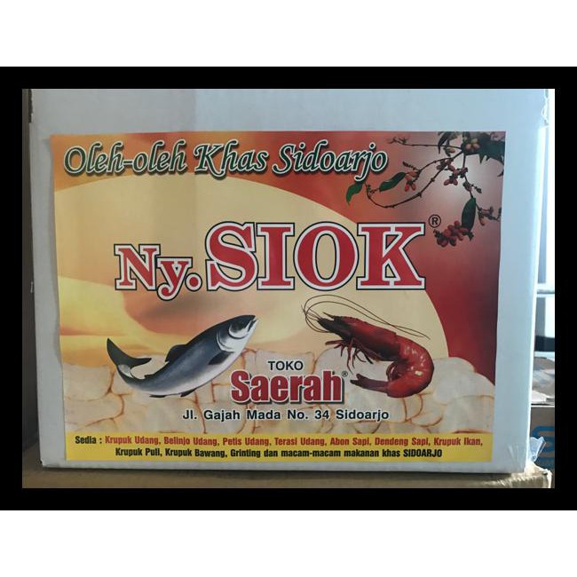 Jual Krupuk Kerupuk Udang Ny. Siok Nyonya Siok Istimewa Oval 500 Gram ...
