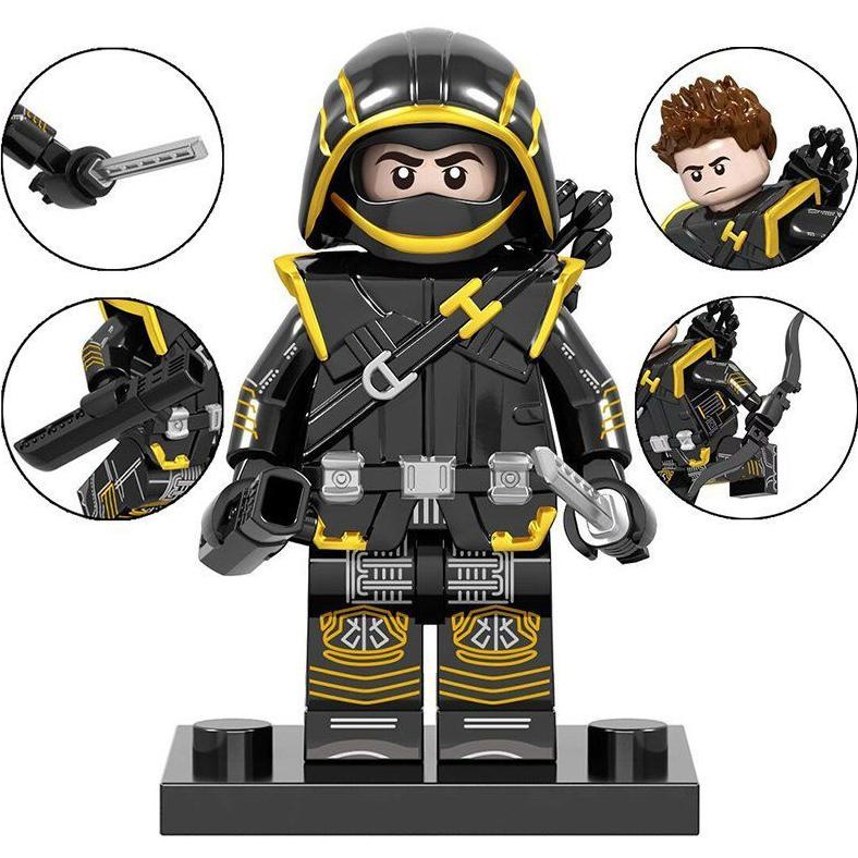 Jual Lego Ronin Hawkeye Minifigure Hero Marvel Antman Spiderman Black ...
