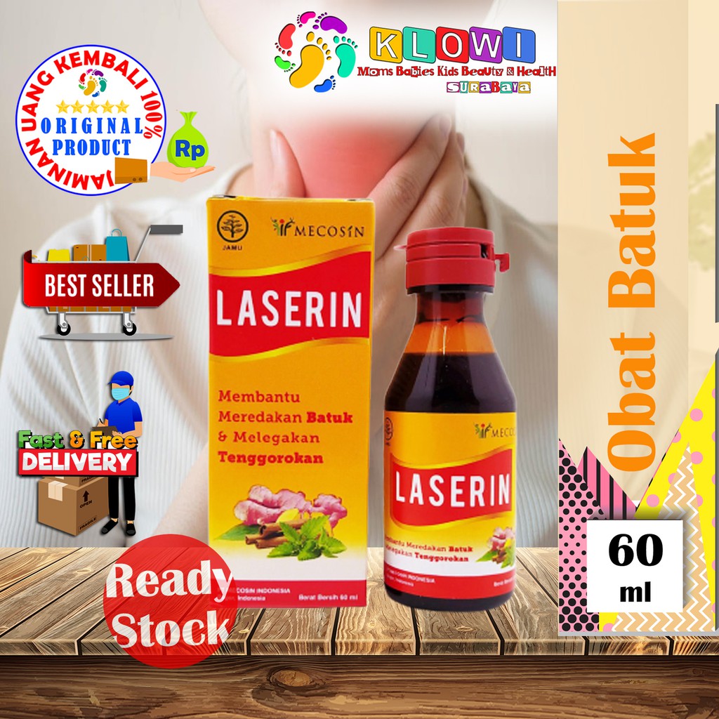 Jual Laserin Sirup Obat Batuk - Isi 60 Ml | Shopee Indonesia
