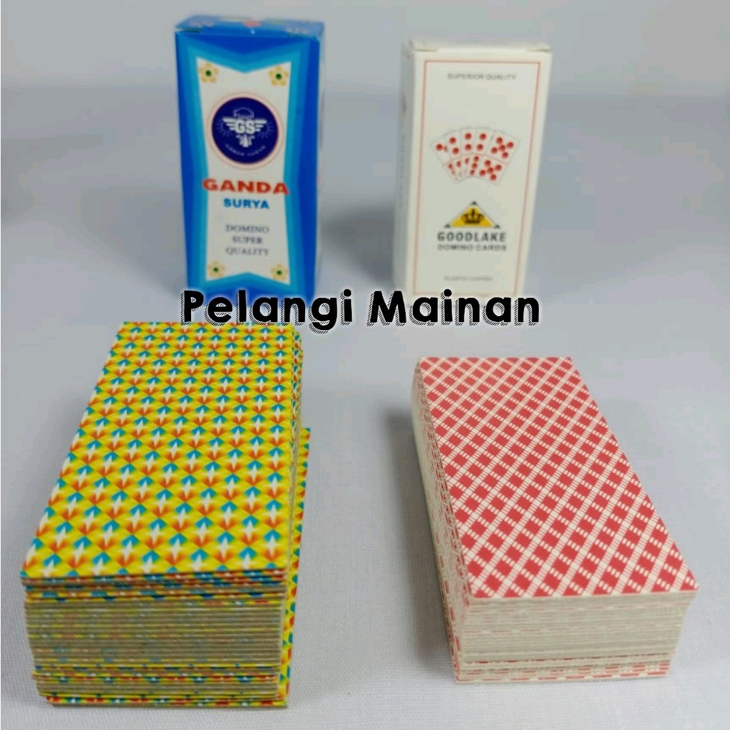 Jual Kartu Domino - Kartu Gapleh - Domino Cards | Shopee Indonesia