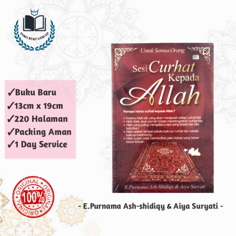Jual Buku Islami - Sesi Curhat Kepada Allah | Shopee Indonesia