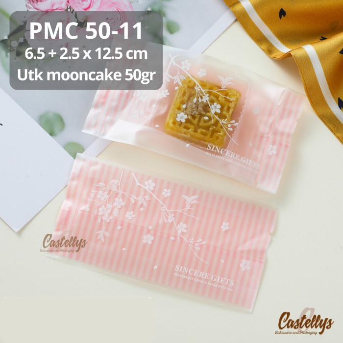 Jual PMC 50-11 Plastik Mooncake 50gr Plastik Kue Kering Cokelat Mochi ...