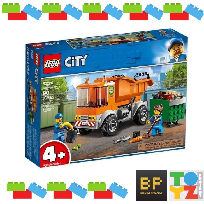 Jual Lego 60220 City Garbage Truck | Shopee Indonesia