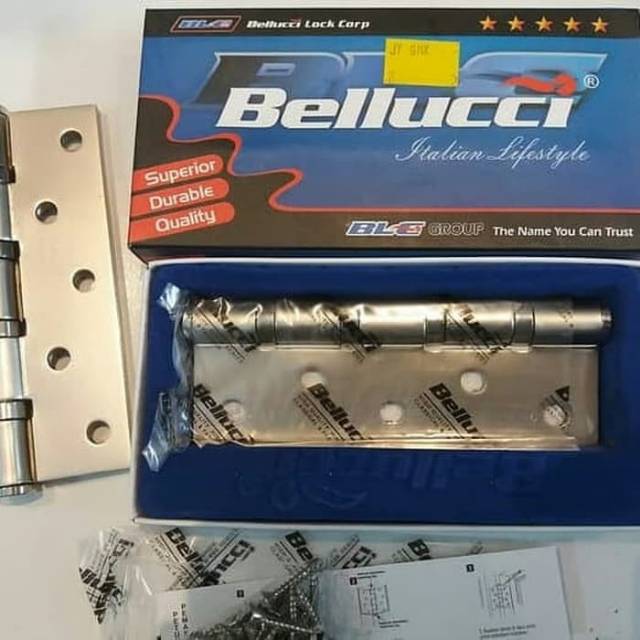 Jual Engsel Pintu Bellucci 5" Engsel Bellucci 5" / ES BLC 533 SMN ...
