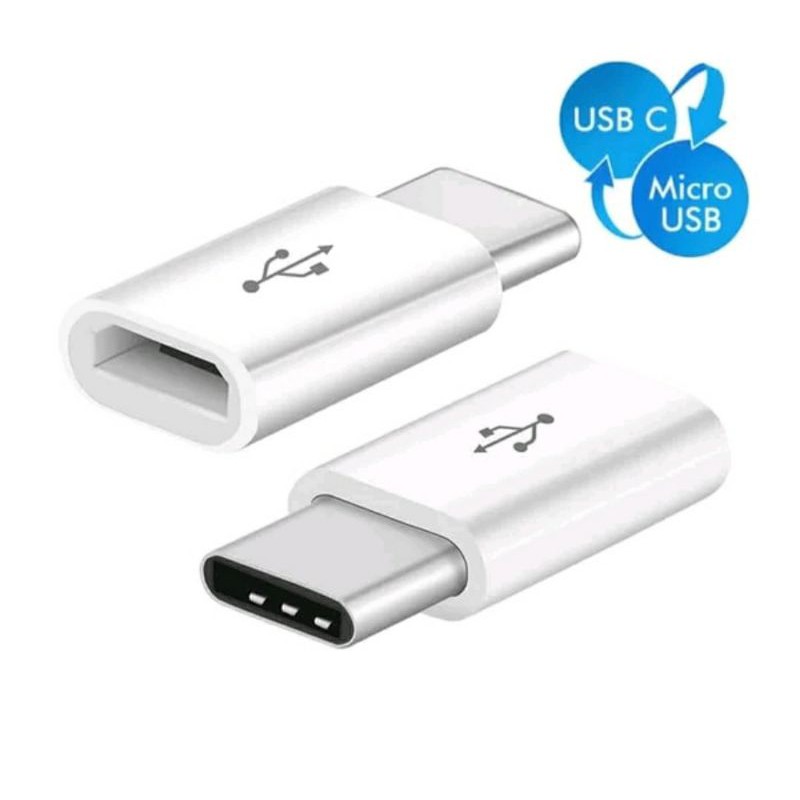 Jual Micro Usb To Type C - Micro Usb Female to Type C male | Shopee ...
