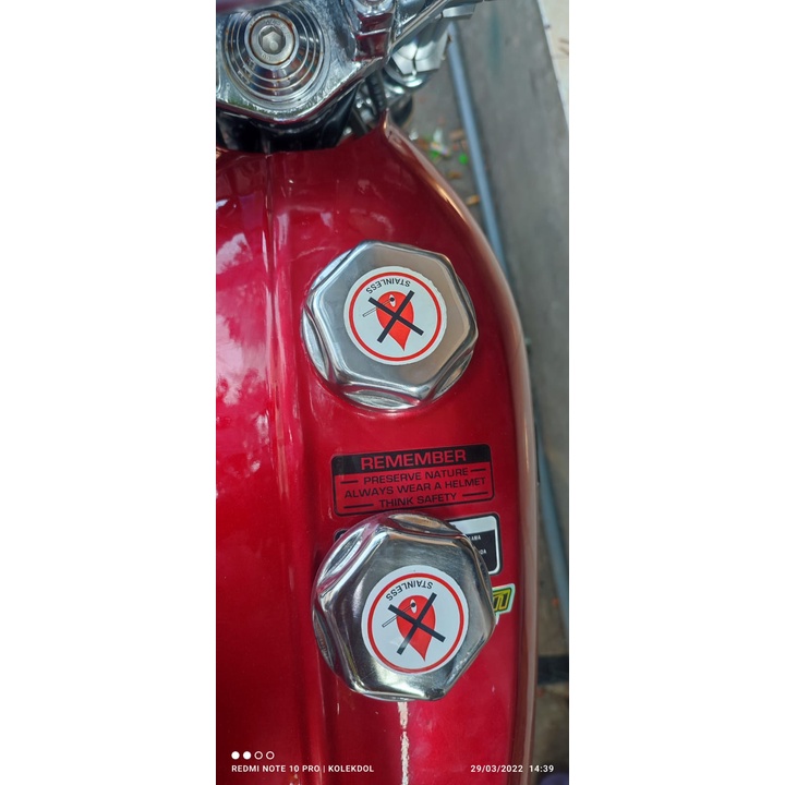 Jual TUTUP TANGKI DIESEL STAINLESS PNP CB S90 | Shopee Indonesia