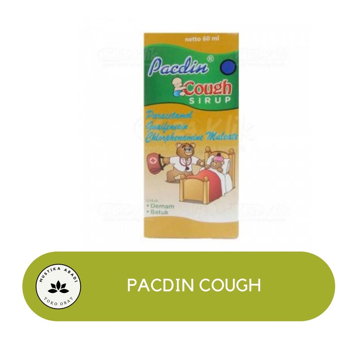 Jual Pacdin Cough Syrup Obat Batuk Dan Demam 60 ml | Shopee Indonesia