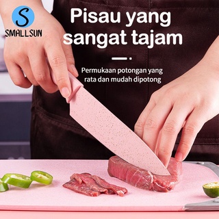 Jual Pisau set 6 in 1 Warna/pisau dapur warna/pisau multifungsion ...