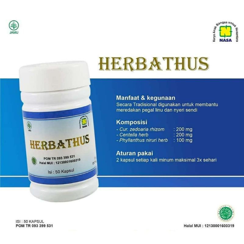Jual Herbathus Nasa Solusi Asam Urat Herbatus Nasa Obat Asam Urat Jamu ...