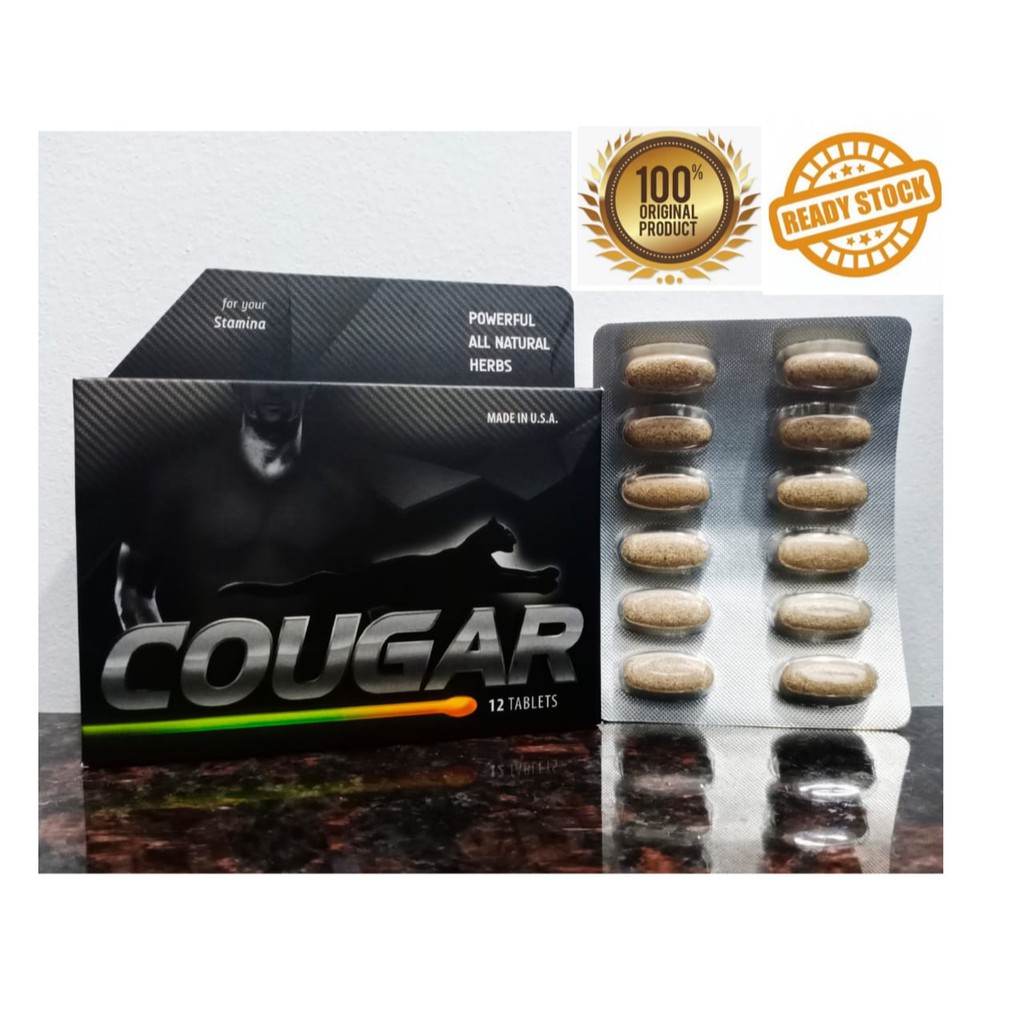 Jual Nature's Health Cougar isi 12 Tablets (Khusus untuk Pria) | Shopee ...