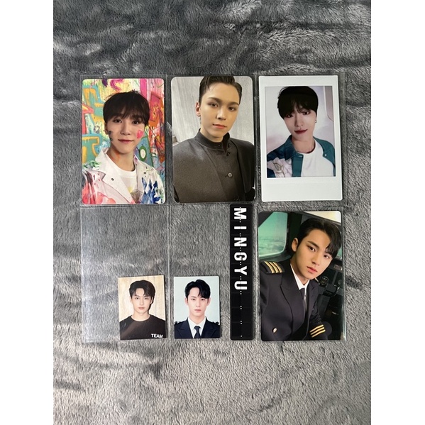 Jual Photocard PC Seventeen Svt Mingyu Pilot Set Jun ID Photo Dini ...