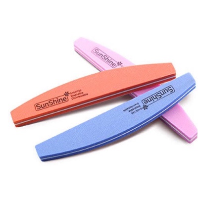 Jual BUFFER SUNSHINE GRID 100/180 washable nail manicure half moon ...