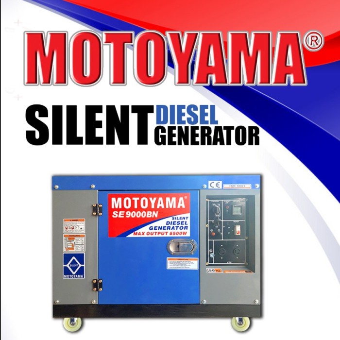 Jual Generator MOTOYAMA SE 9000BN Silent Genset 6000 Watt Solar ...