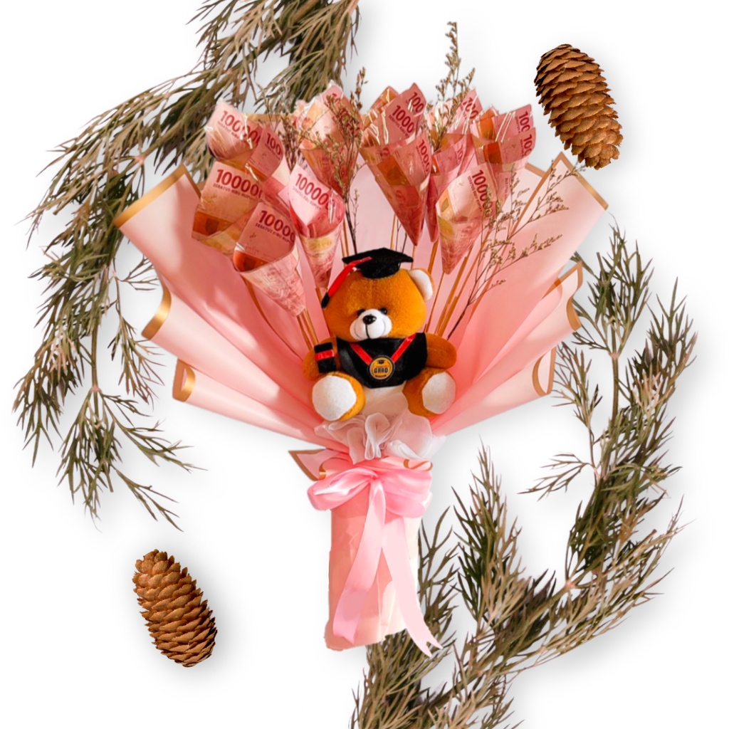 Jual BOUQUET UANG / BOUQUET MONEY / BUKET WISUDA / BUKET MONEY WISUDA ...