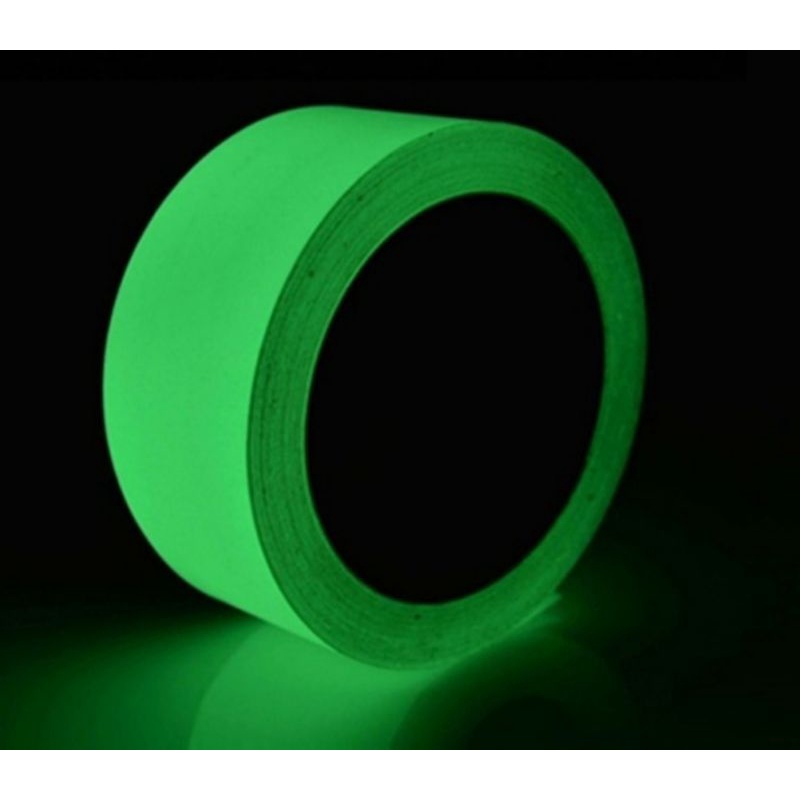 Jual Stiker Fosfor(Glow In The Dark Tape)Stiker Nyala di kegelapan 5cm ...
