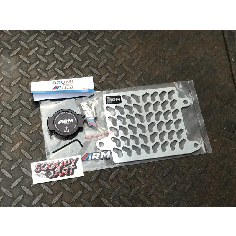 Jual Paket Cover radiator dan Tutup radiator ARM FULL CNC - Arumi ...